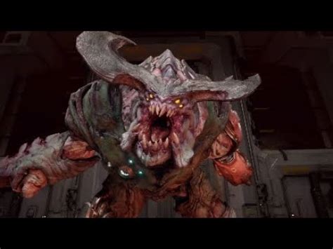 Doom 2016 Cyberdemon Boss Fight Youtube