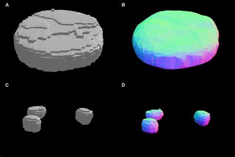 Robust Smooth Surface Reconstruction 3d Visualization Of A A Binary