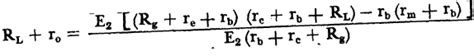 Transistor Basics Output Resistance