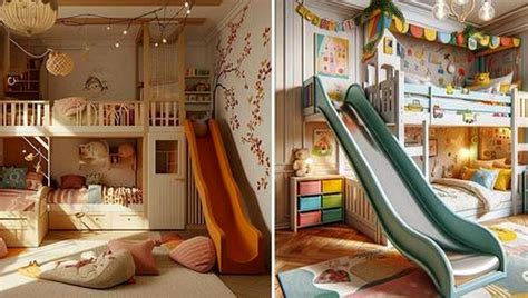 این تخت و اتاق خواب آرزوی هر بچه ای هست تصاویر