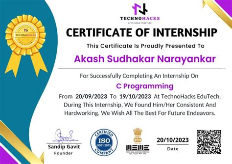 akash narayankar on linkedin technohacks