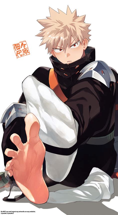 Bakugou Katsuki Boku No Hero Academia Drawn By Yazakiyazakc Danbooru