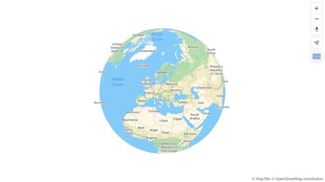 Projection Control How To Toggle The Map Between Mercator And Globe Projection Javascript Maps