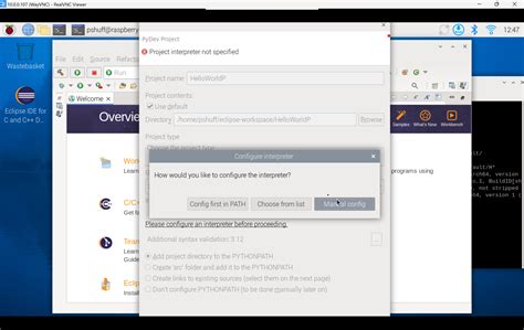 ide eclipse development environment for raspberry pi data