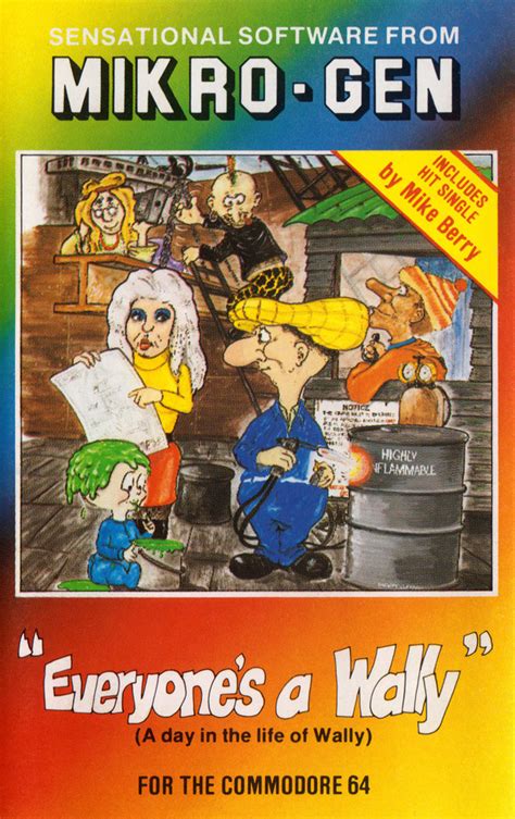 Everyone S A Wally C Game Front Cover Scan