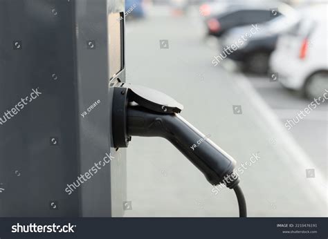 Power Cable Electric Vehicle Connected High Stock Photo Shutterstock