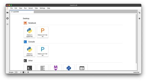 jupyterlab is now available as a desktop app should you care
