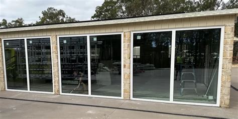 Garage Door To Window Conversion With Double Glazing Masters