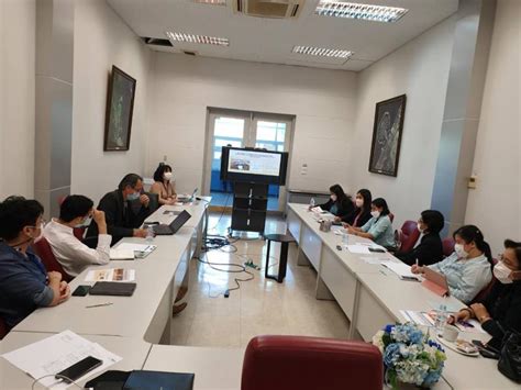 GISTDA ตอนรบ คณะจากสำนกงบประมาณ เขาตรวจประเมนผลการดำเนนงาน GISTDA สำนกงานพฒนาเทคโนโลย