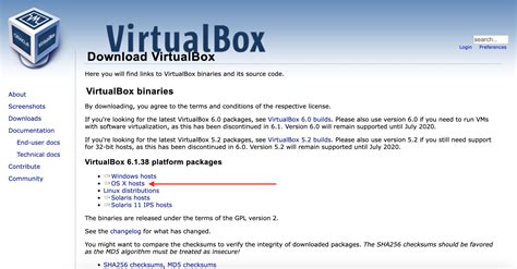 Install Oracle Virtualbox On A Mac