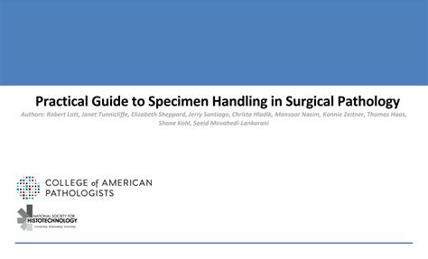SOLUTION Surgical Pathology Specimen Handling Practical Guide Studypool