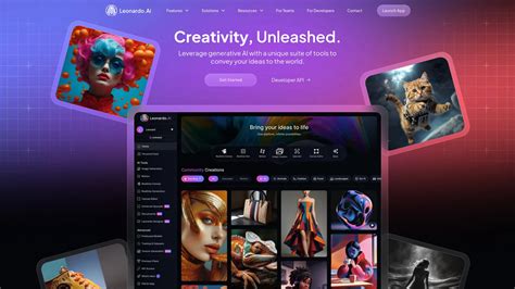 leonardo ai create stunning visuals using ai creati ai
