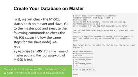 Setting Up Mysql Replication Cluster In Kubernetes Pptx