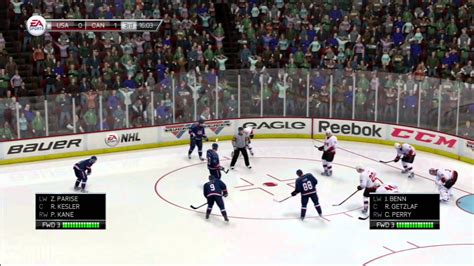 NHL 16 Legacy Edition - USA vs Canada | Intl. Friendly - YouTube