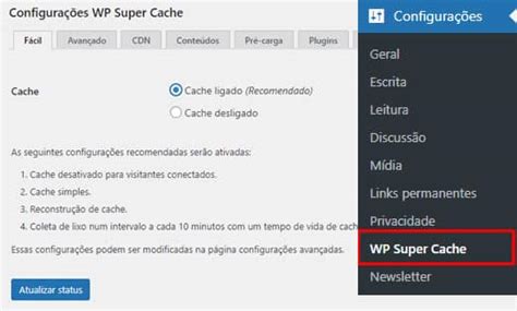Como instalar e configurar WP Super Cache para iniciantes Império WordPress