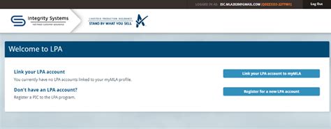 How To Register For Lpa Integrity Systems