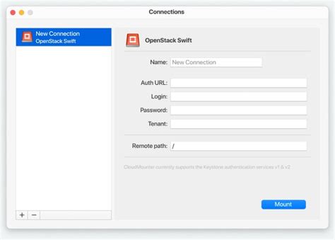 Openstack Swift Client For Macos Cloudmounter
