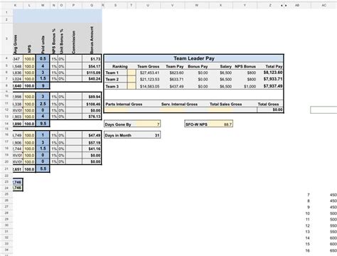 If Formula R Sheets