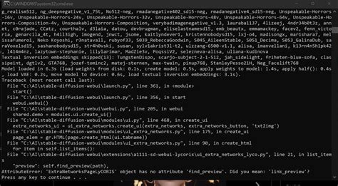 After Trying To Install Lycoris And Update Venvautomatic1111 Ive