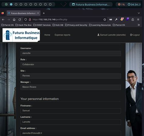 Myexpense Ctf Writeup Vulnhub 0x49414e