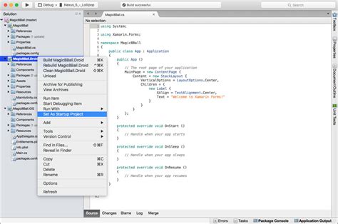 A Quick Test Run With The New Xamarin Studio Community For Mac Global Nerdy