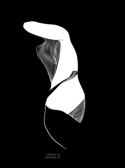 Negative R Drawing