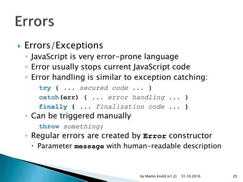 JavaScript Martin Kruliš by Martin Kruliš v ppt download