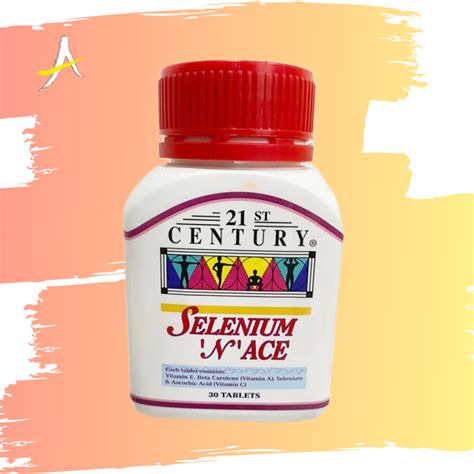 21st Century Selenium N Ace 30 Tablets Shopee Singapore