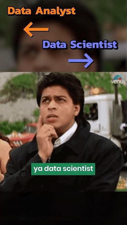 Confused Between Data Analyst Or Data Scientist 🤔 Dataanalysis Datascience Data Shorts