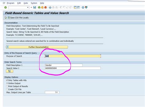 How To Do A Search On Any Sap Field Based On The Value In Sap S4hana