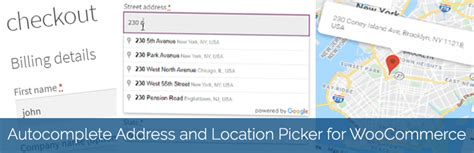 Autocomplete Address And Location Picker For Woocommerce Wordpress Plugin
