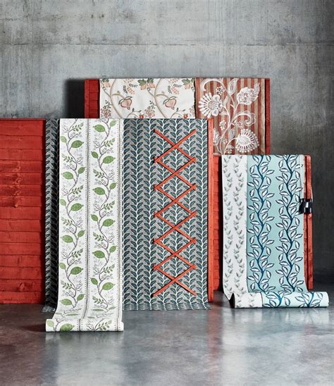 Fabrics With Trailing Leaf Patterns House And Garden