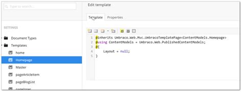 how to create a master layout in umbraco jon d jones
