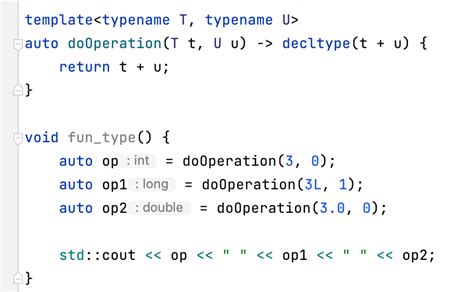 type hints for c c clion documentation