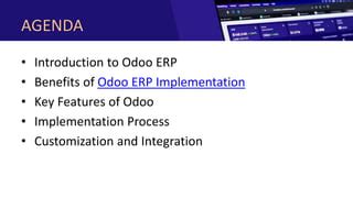 Odoo ERP Implementation Pptx