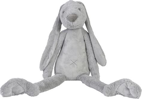 Happy Horse Konijn Richie Knuffel 92cm - Grijs - Baby knuffel | bol