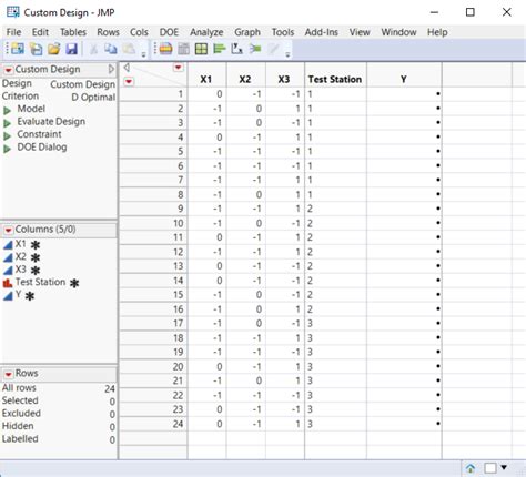 Solved Doe With Blocking And Constraints Jmp User Community
