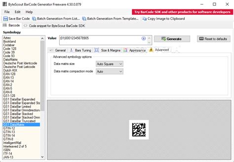 Bytescout Barcode Generator Download Softpedia