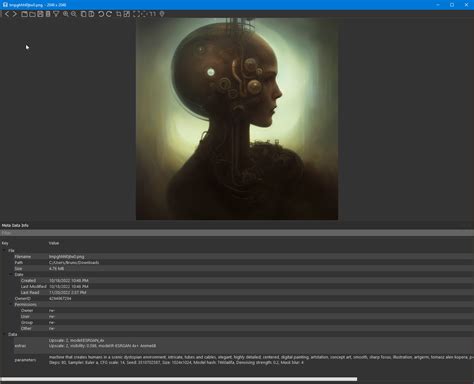 Read PNG File Info Outside The UI Windows AUTOMATIC Stable Diffusion Webui Discussion