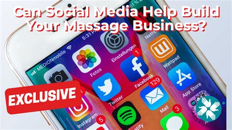 Can Social Media Help Build Your Massage Business American Massage