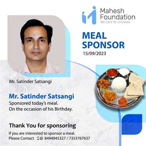 Mahesh Jadhav On Linkedin Maheshfoundation Wecareforuncared Support