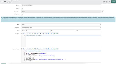 How To Create A Recurring Task Use Scheduled Jobs The Snowball