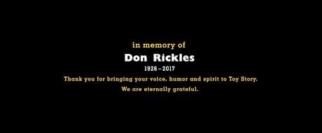 Toy Story End Credits Ending