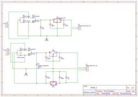 Power Supply For Function Generator EasyEDA Open Source Hardware Lab