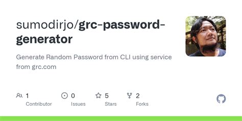 Grc Password Generatorreadmemd At Master · Sumodirjogrc Password