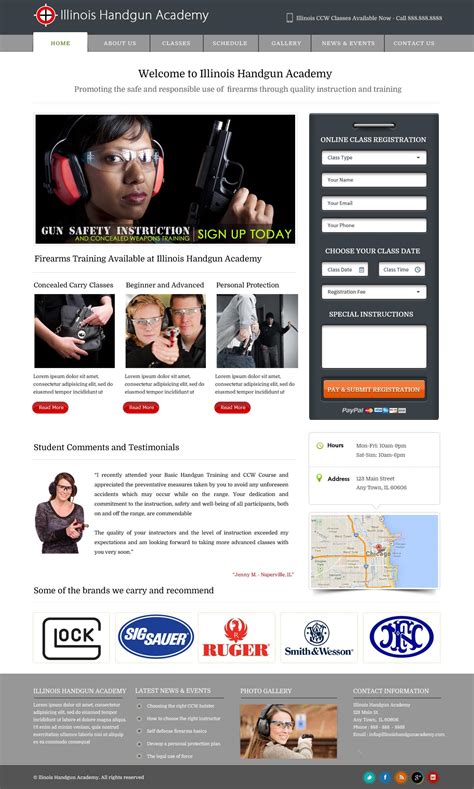 Gun Shop Web Design Expert Best Firearms Website Design