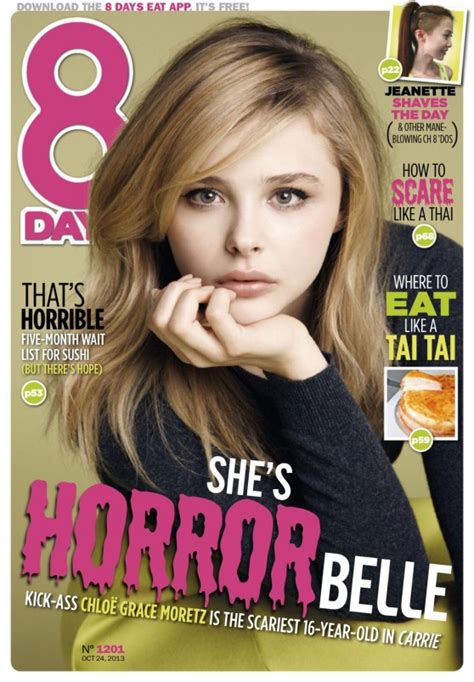 Chloe Moretz Days Magazine October Issue Celebmafia