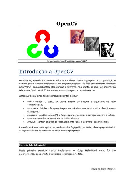 Lista Exercicios Opencvvf Pdf Ponteiro Programação De Computadores Informática