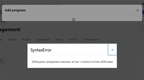 unable to add programs · issue 3 · open lms open source moodle enrol