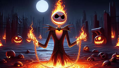 Jack Skellington As The Ghost Rider 2 By Whatiffiction On Deviantart